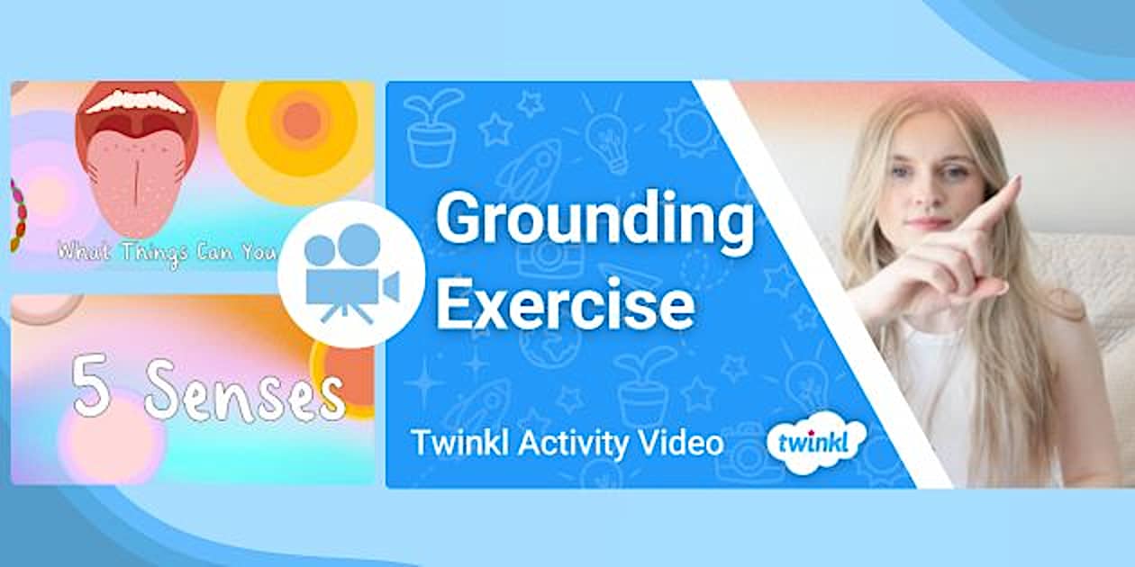 KS2 Grounding Exercise Activity Video (ages 7-11) - Twinkl