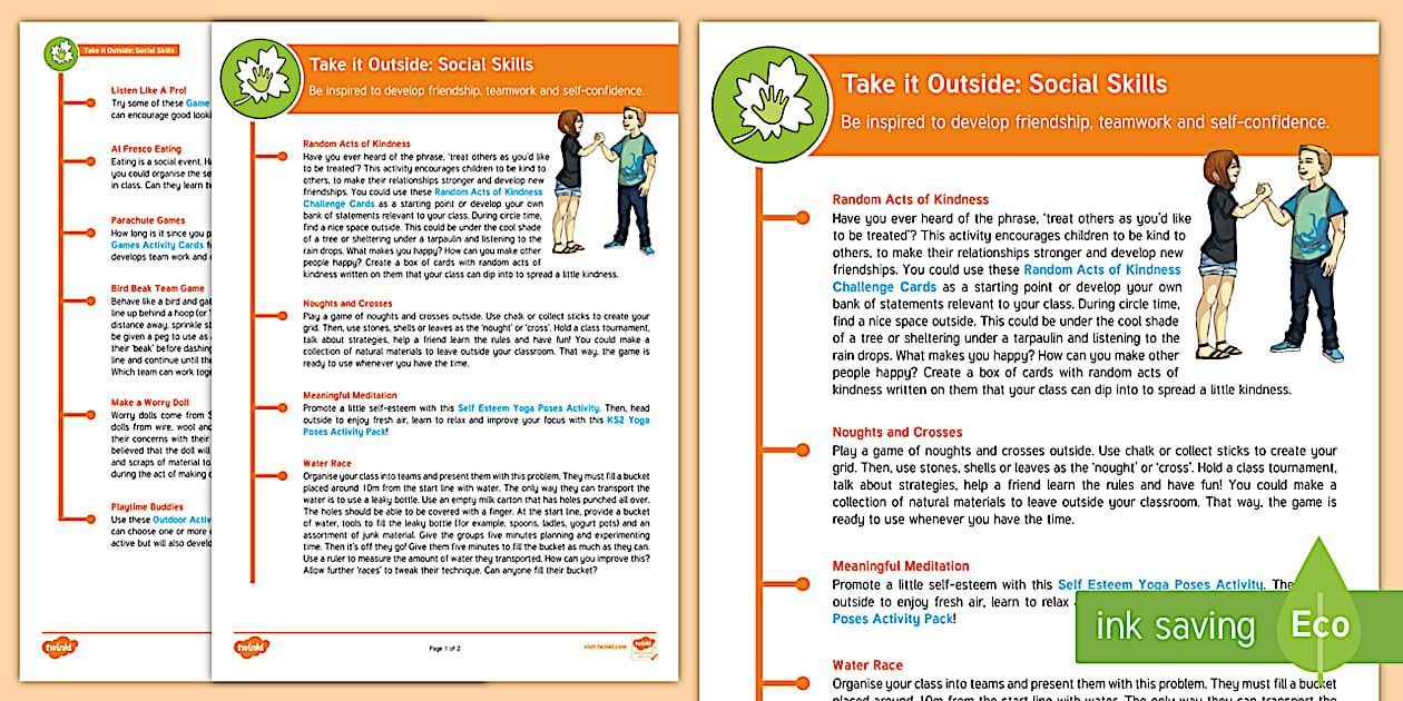 Friendship fallout: Social Skills Teaching Ideas - Twinkl