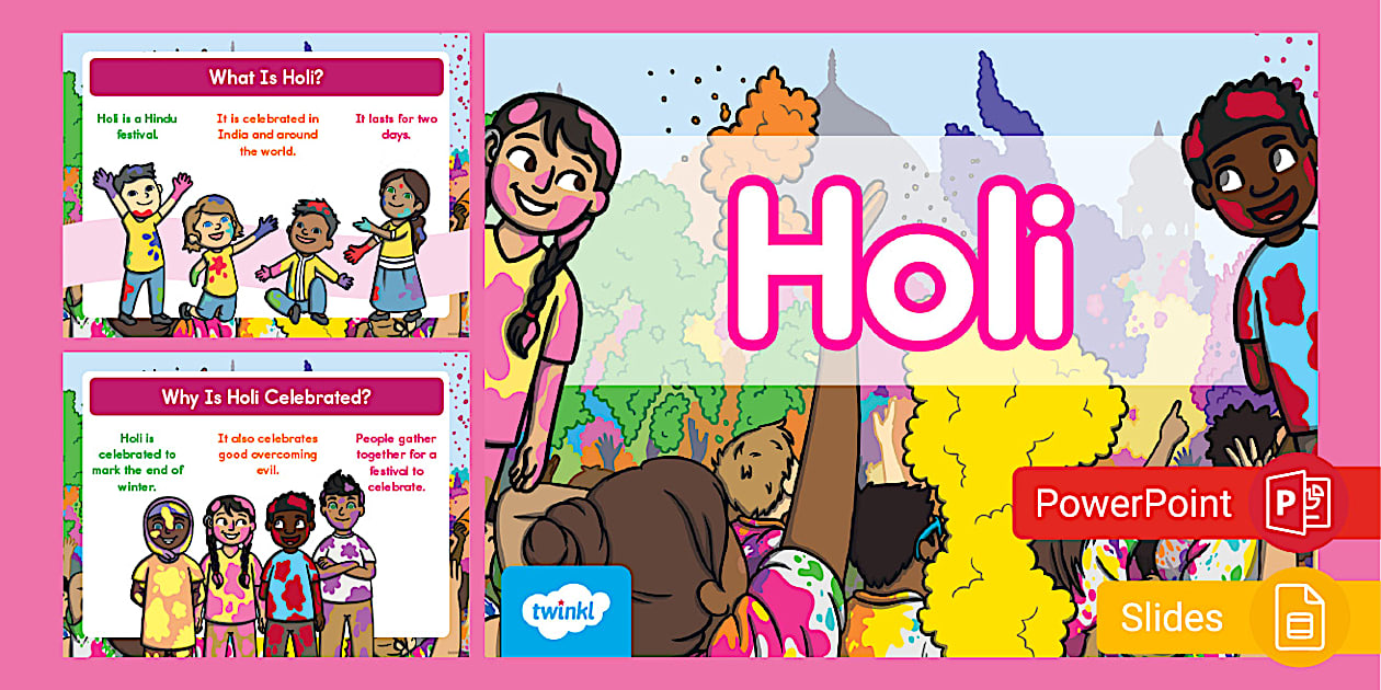 Holi Information PowerPoint & Google Slides | Twinkl USA