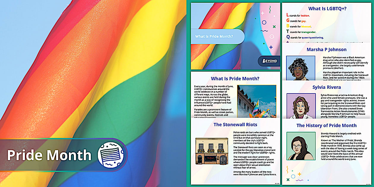 What is Pride Month? PowerPoint Presentation | KS3/KS4 RSE