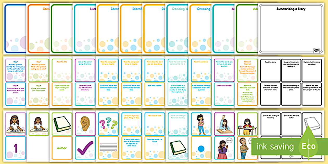 Basic Academic Skills Anchor Charts Pack - Twinkl
