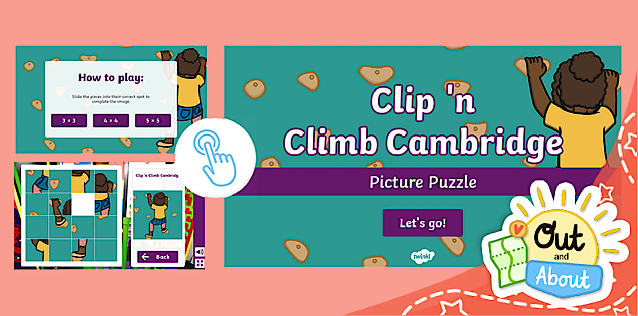 Clip 'n Climb Cambridge Picture Puzzle (teacher made)