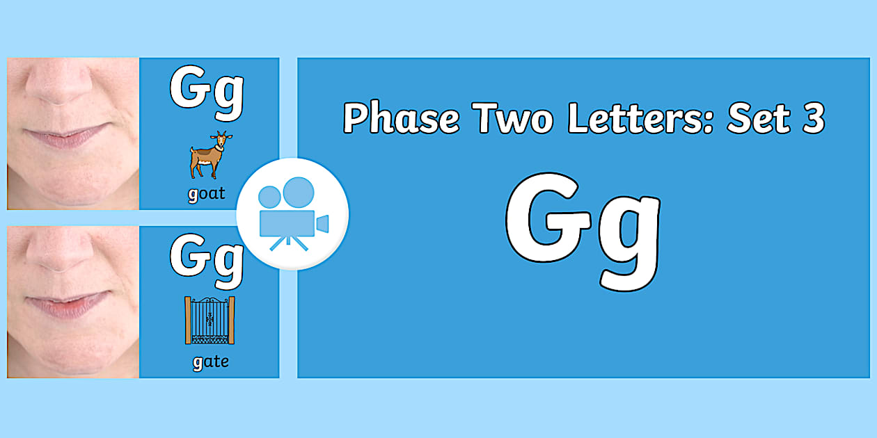 Phase 2 Phonemes : Set 3 'g' Video (Teacher-Made) - Twinkl