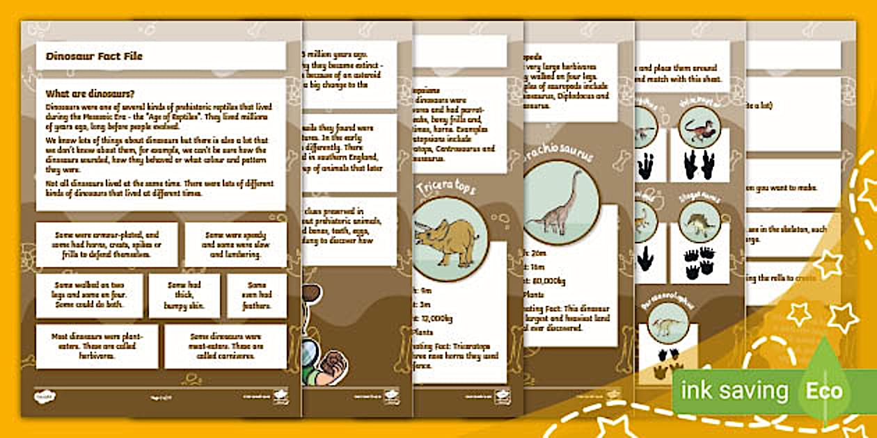 Family Fun: Dinosaurs (teacher made) - Twinkl