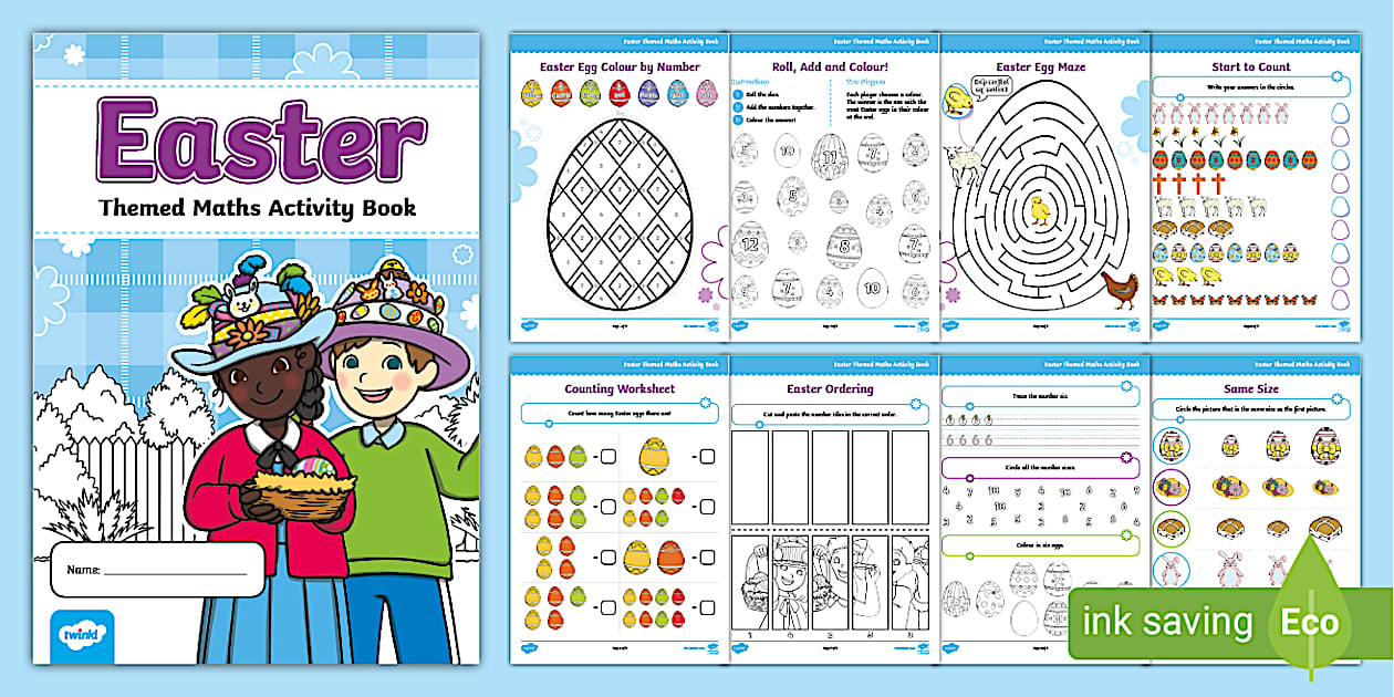 Easter Maths Activities | Easter Maths | New Zealand Year 0