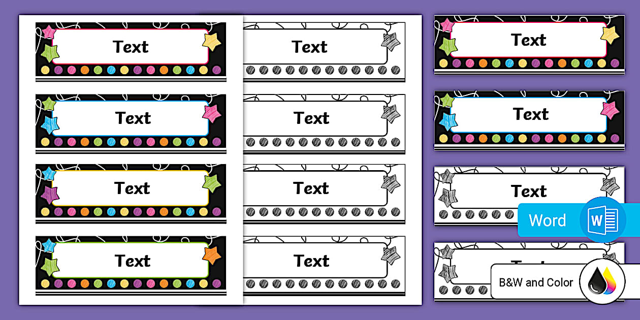 Editable Chalkboard Classroom Labels (teacher made) - Twinkl