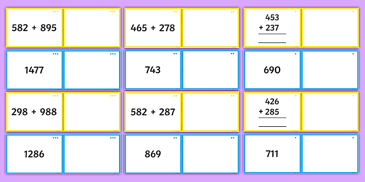 3 Digit Addition With Regrouping | Teacher Made Resource