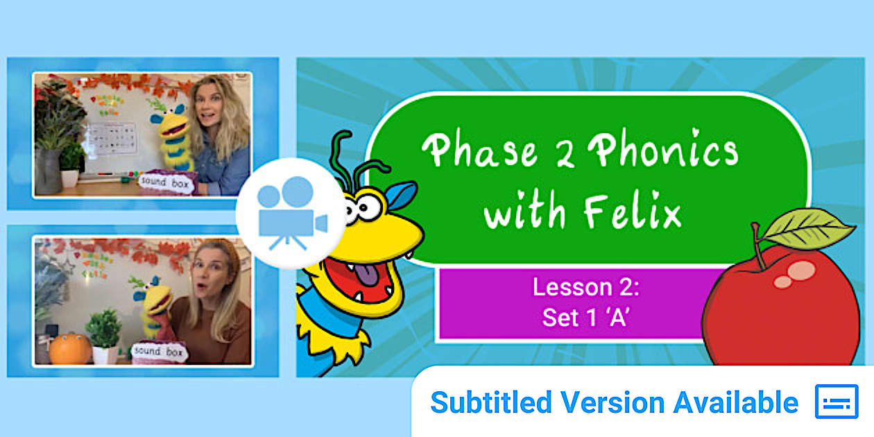 'A' Sound Video | Phase 2 Phonics Lesson 2 | Twinkl Teaches