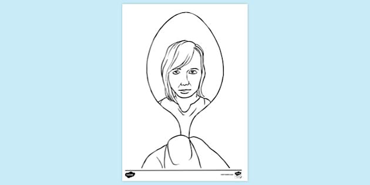 Convex Reflection Colouring Sheet | Colouring Sheets