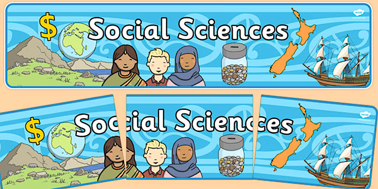 Social Sciences Display Banner NZ (teacher made) - Twinkl