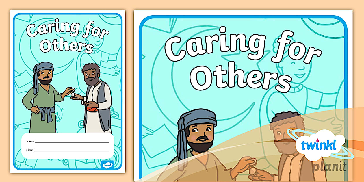 Caring for Others Book Cover (Hecho por educadores) - Twinkl