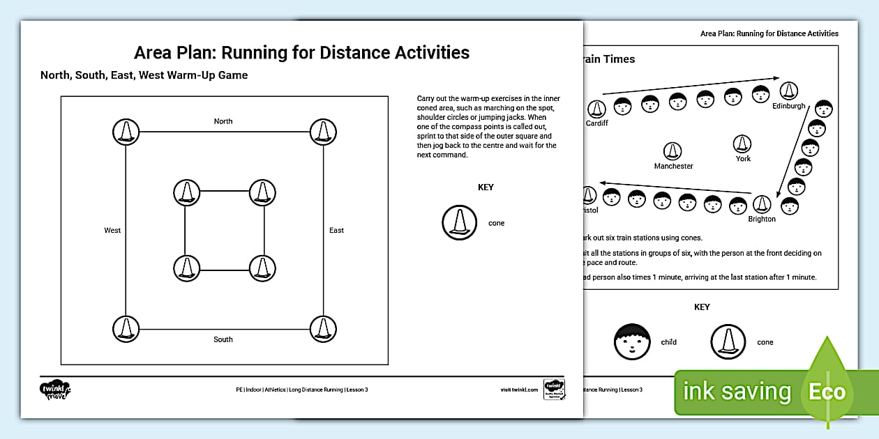 Running for Distance Activities (teacher made) - Twinkl