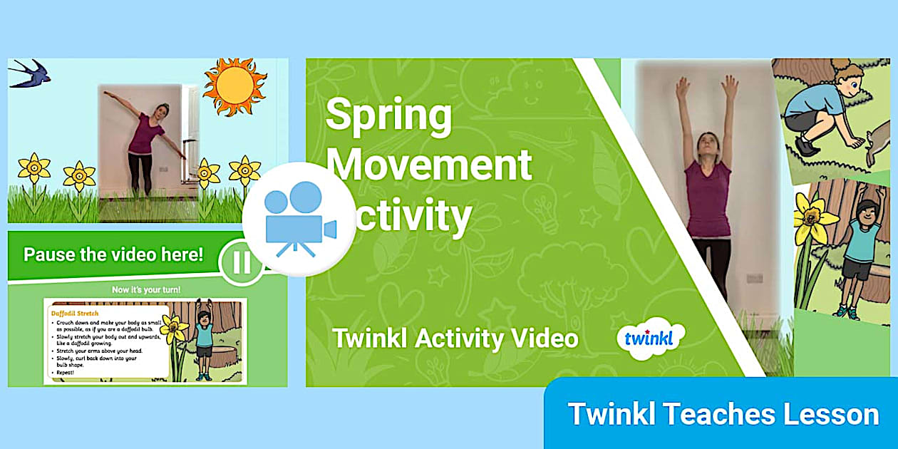EYFS Spring Movement Video | Spring Holiday Club Video
