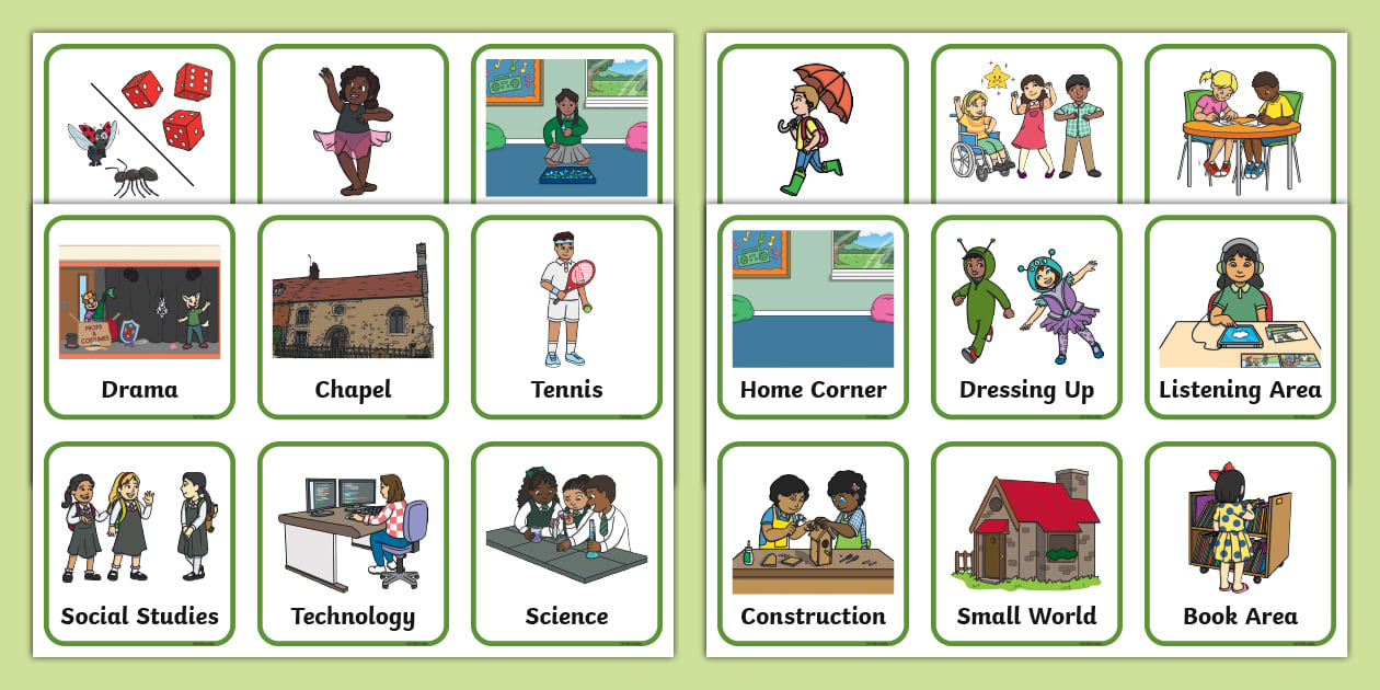 Additional Visual Timetable Cards (teacher made) - Twinkl
