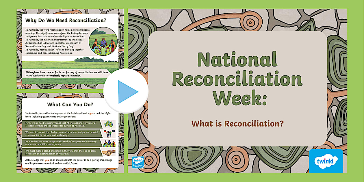 National Reconciliation Week PPT - What is Reconciliation?