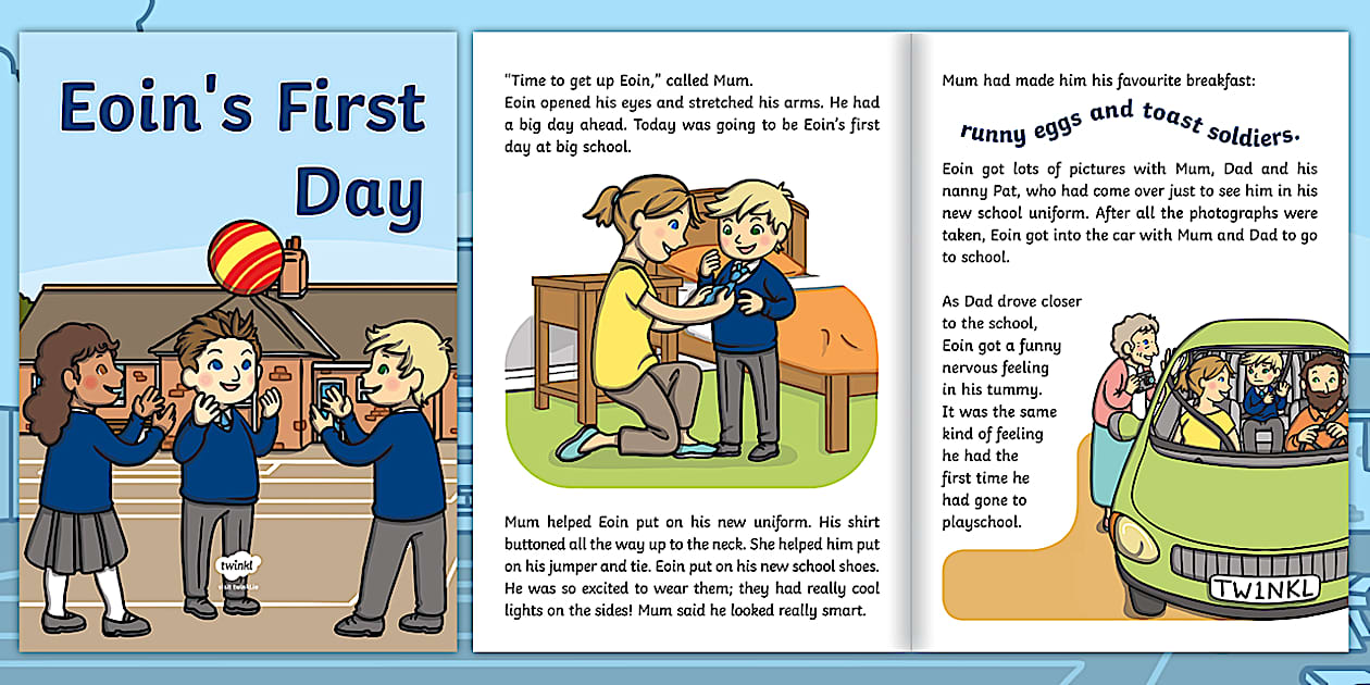 Exploring My World - Eoin's First Day eBook