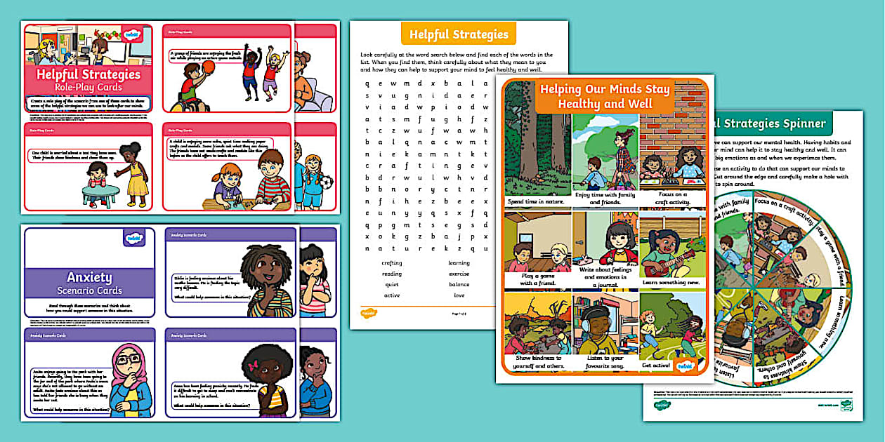 Anxiety Awareness KS1 Activity Pack (teacher made) - Twinkl