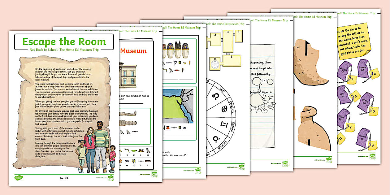 Escape Room: Not Back to School! | Fun Home Education Ideas