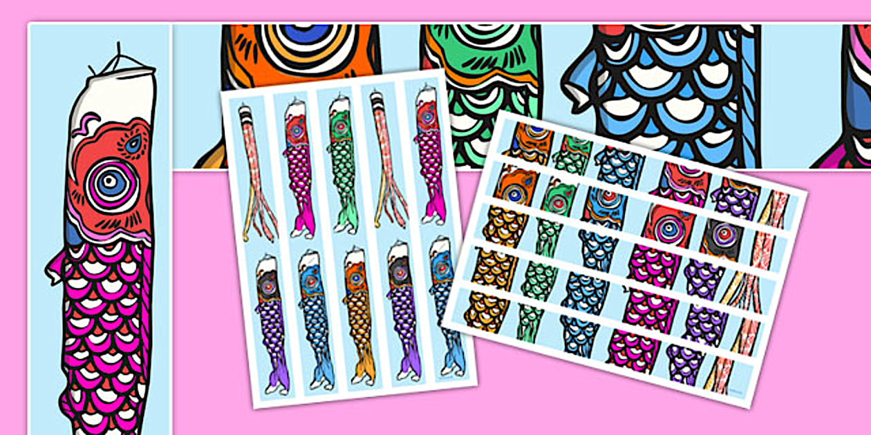 Kodomo No Hi Display Borders (teacher made) - Twinkl