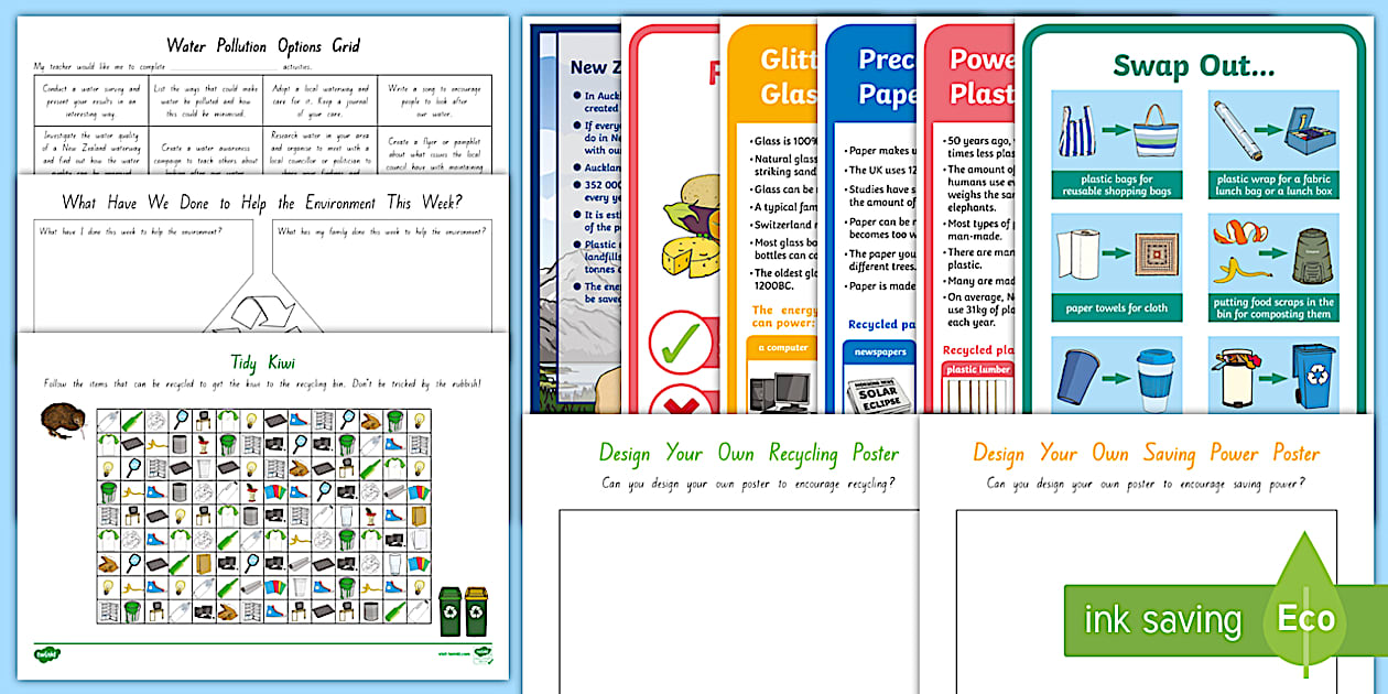 Sustainability Activity Pack | NZ Environment Resources