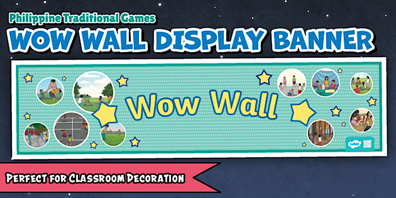 Wow Wall Display Banner | Twinkl PH