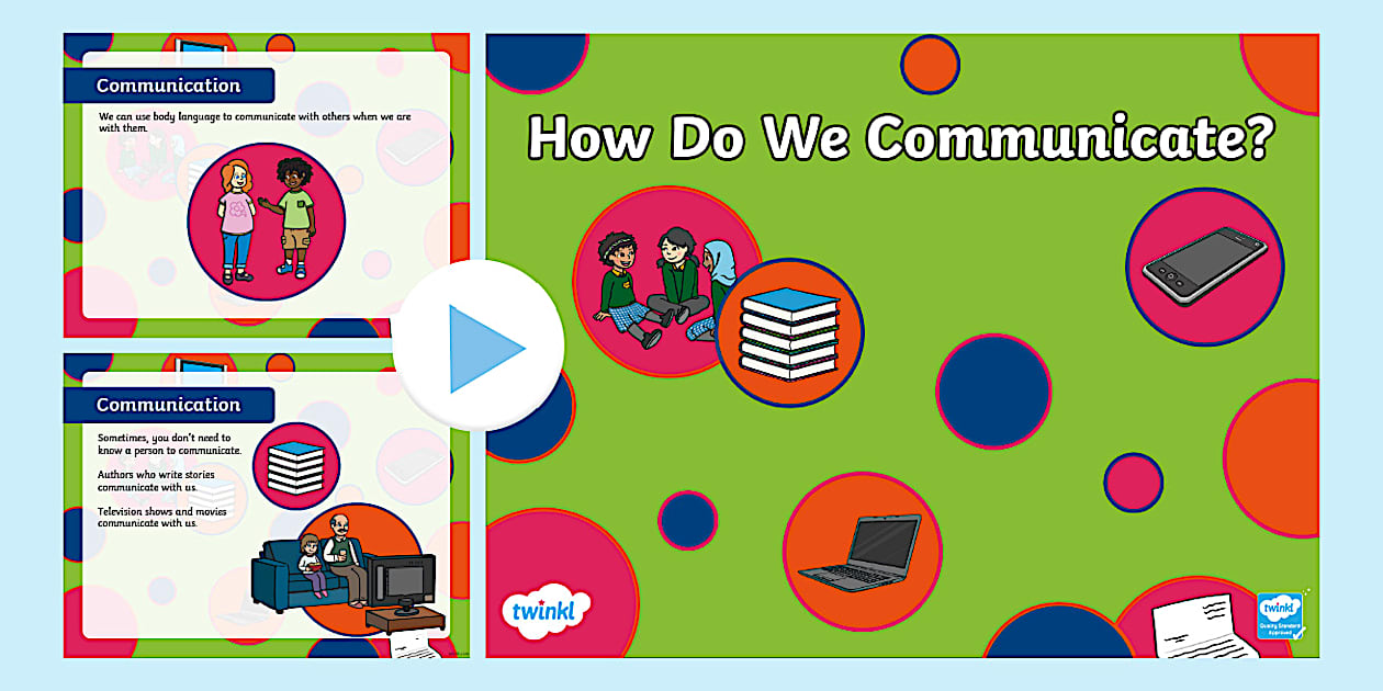 How Do We Communicate? - Communication PowerPoint | Twinkl