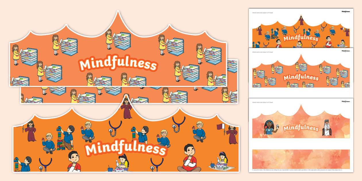 Values Hats - Mindfulness (Hecho por educadores) - Twinkl