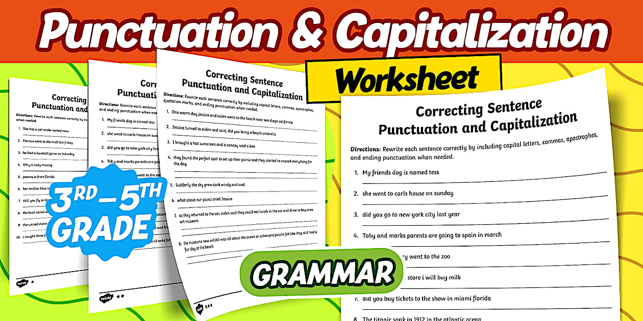 Sentences | Grammat Worksheets | Download Now (teacher made)