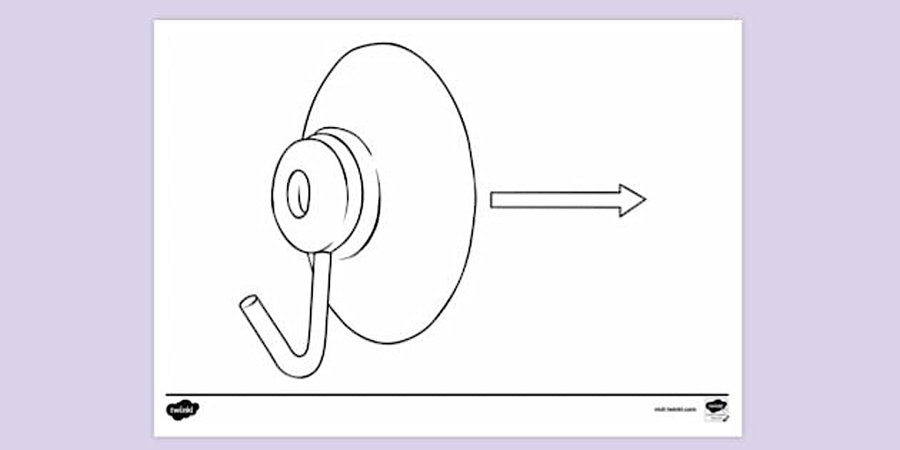 Vacuum Hook Colouring Sheet Colouring | Colouring Sheets