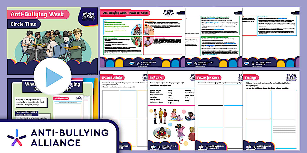 Anti-Bullying Week 2025: UKS2 Circle Time Pack