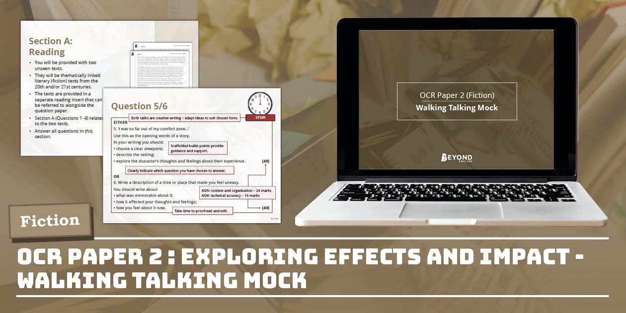 OCR GCSE English Language Revision: Walking Talking Mock