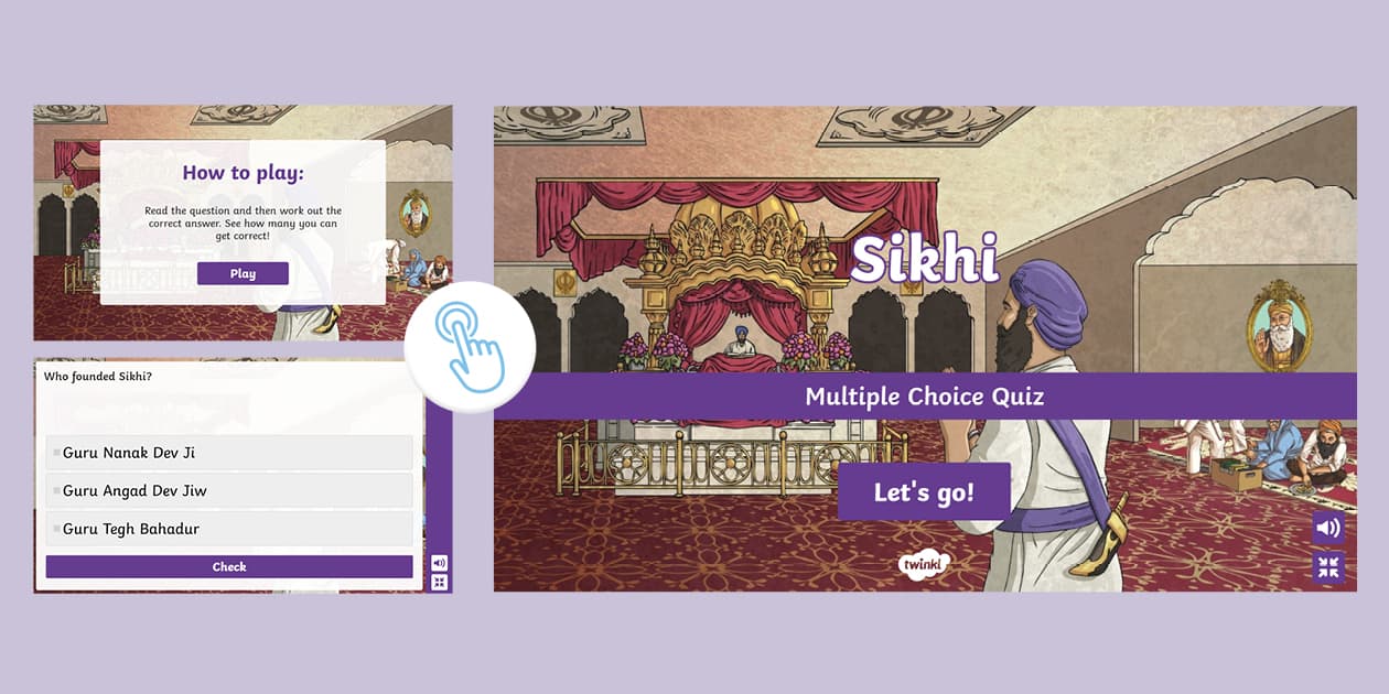 Sikhi Interactive Quiz (teacher made) - Twinkl