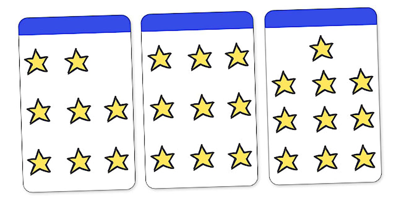 Count the Stars Activity Cards (1-10) (teacher made)