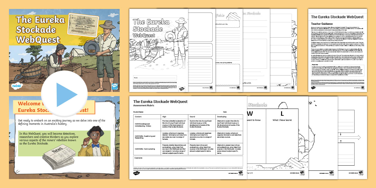 Eureka Stockade WebQuest