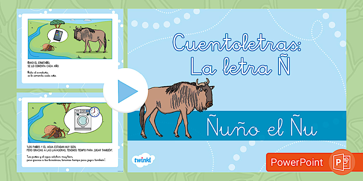 Cuentoletras: La letra Ñ - Twinkl