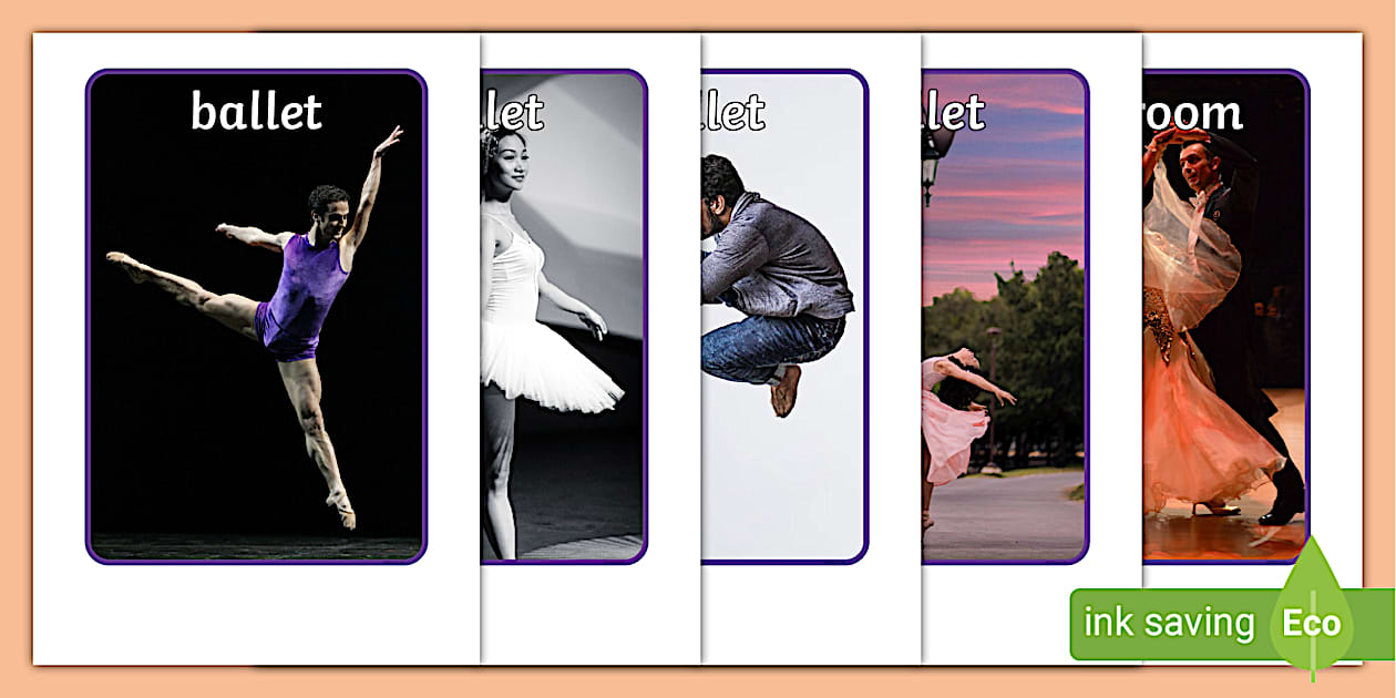 Cursive Dance Styles Display Photos (teacher made) - Twinkl