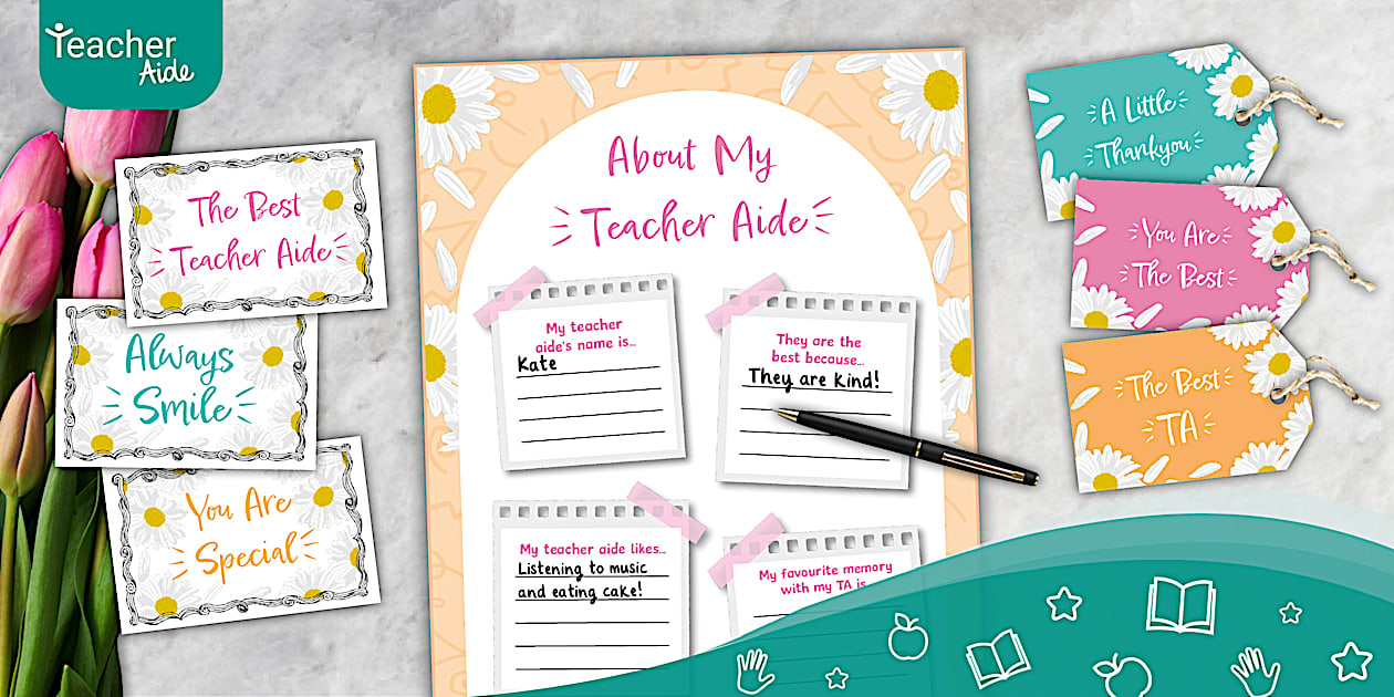 Teacher Aide Gift Pack (teacher made) - Twinkl