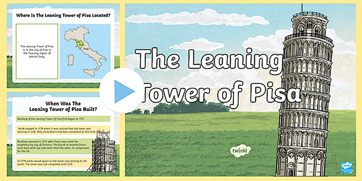 Leaning Tower of Pisa Facts PowerPoint | Teaching Resources