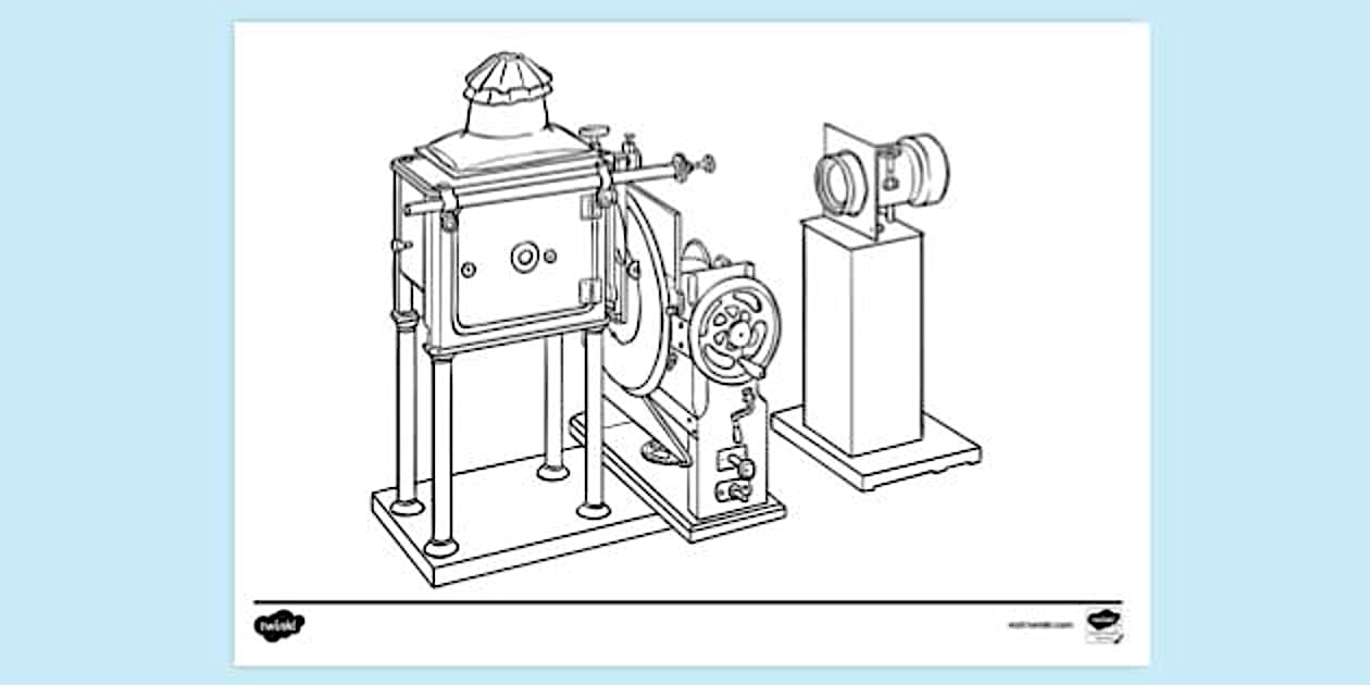 Zoopraxiscope Colouring Sheets | Colouring Pages - Twinkl