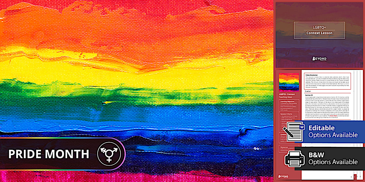 LGBT Representation | LGBTQ+ Experiences in Literature