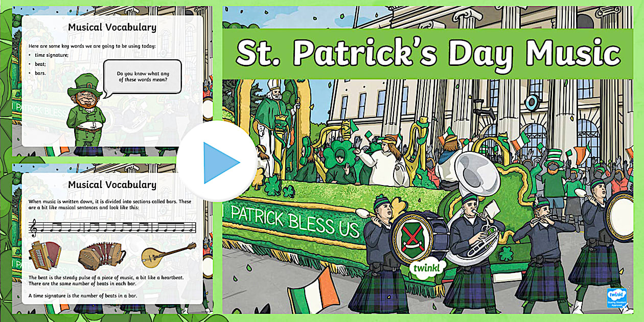 St Patrick’s Day Songs | St Patrick’s Day | Twinkl