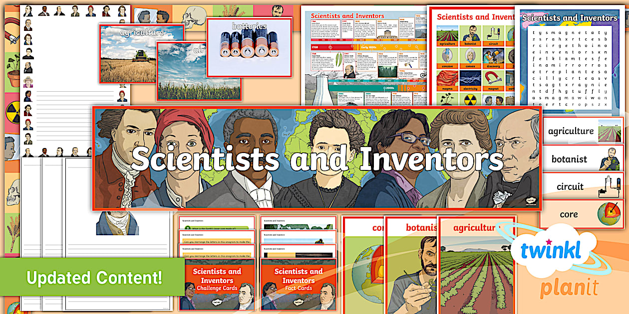 Science: Scientists and Inventors Year 3 Unit Additional Resources