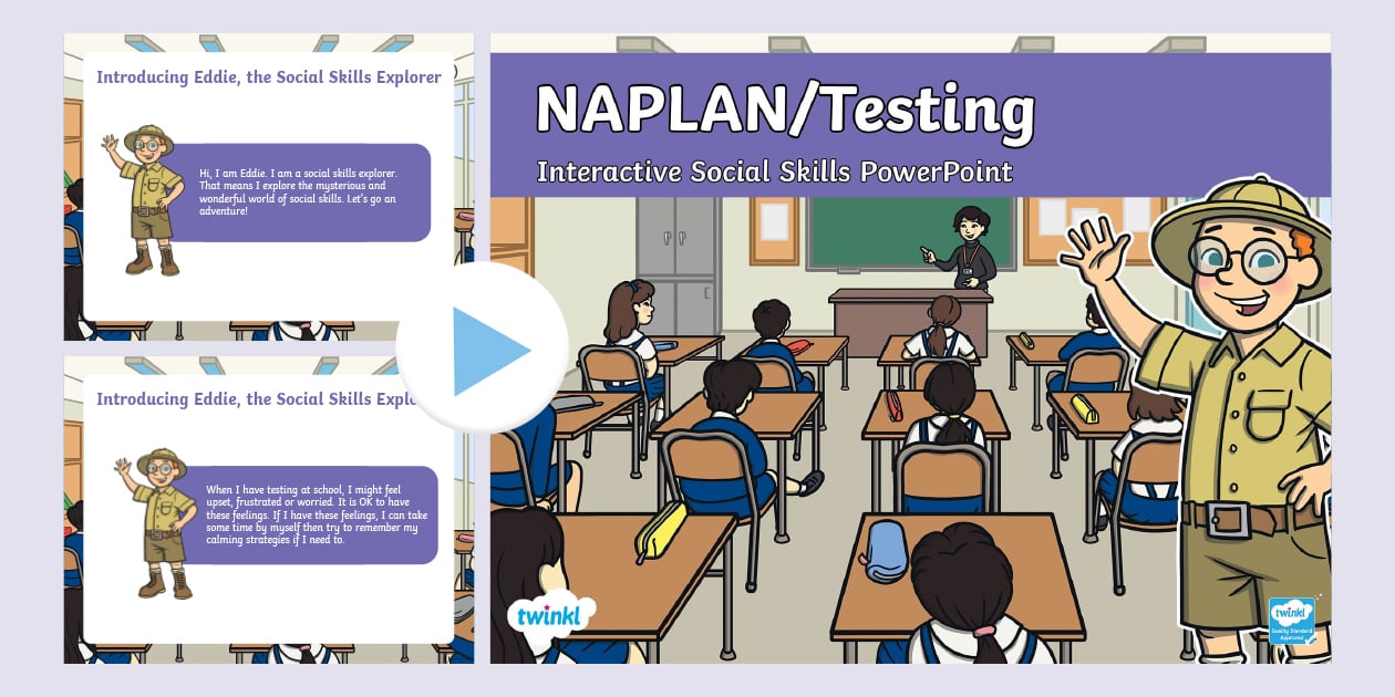 NAPLAN/Testing: Interactive Social Scenario F-2 PowerPoint