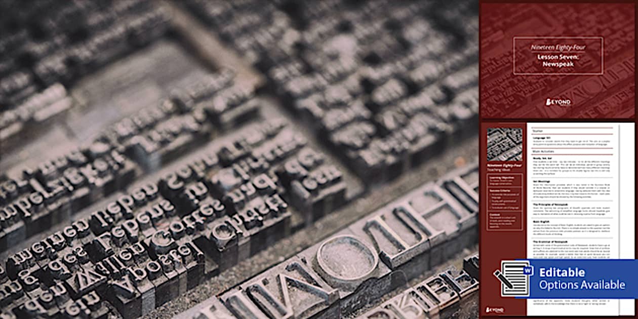 Orwell's Newspeak in 1984 | KS3 English Literature | Beyond