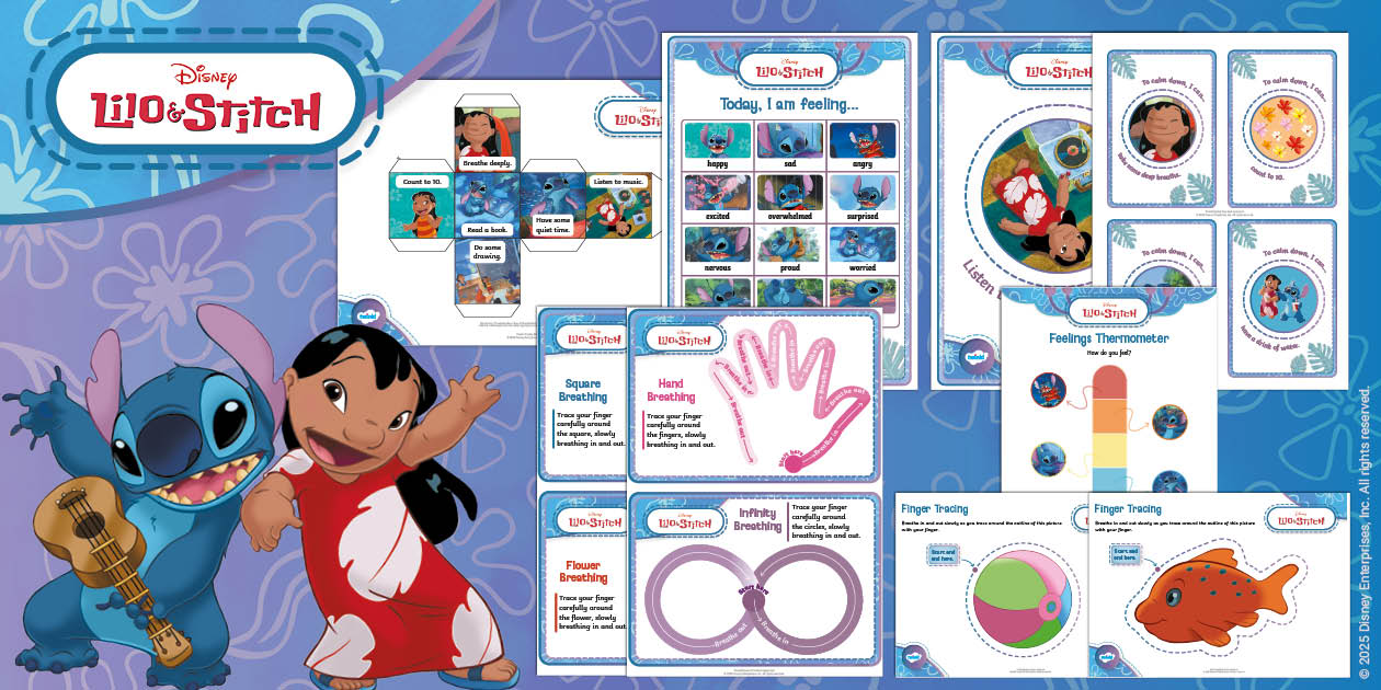 Lilo & Stitch: Calm Corner Pack (teacher made) - Twinkl