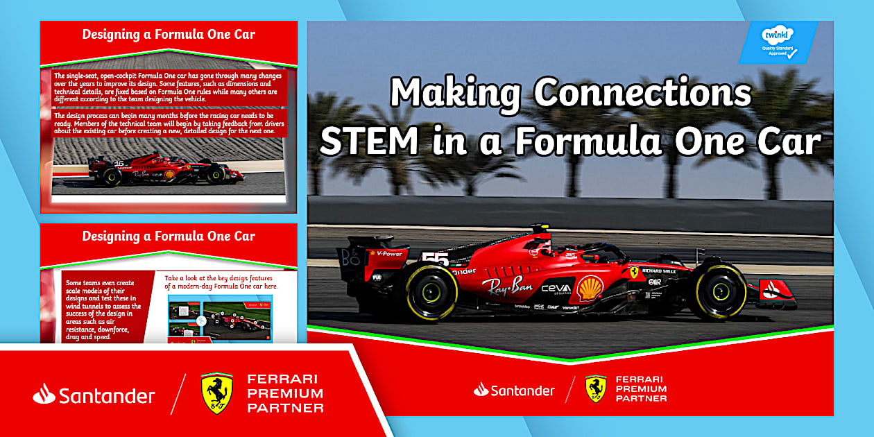 FREE! - Scuderia Ferrari F1: Making Connections – STEM in a Formula One Car