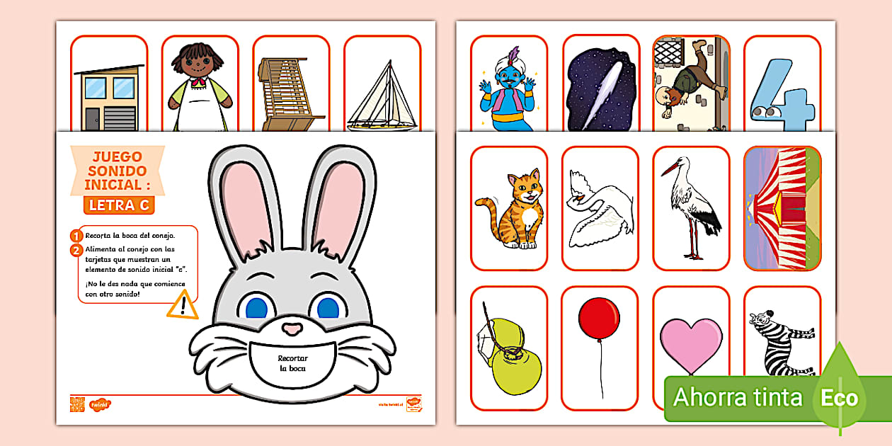 Juego: Sonido Inicial Letra C - Twinkl