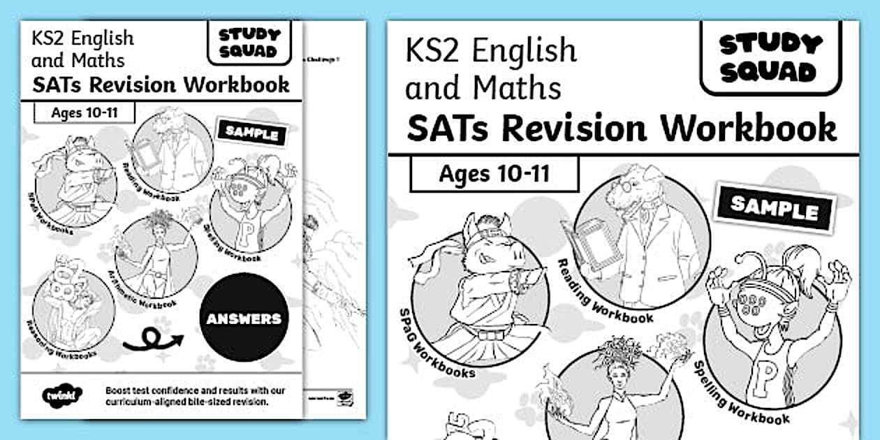 👉 Twinkl Study Squad KS2 SATs Practice Sample Workbook Answers