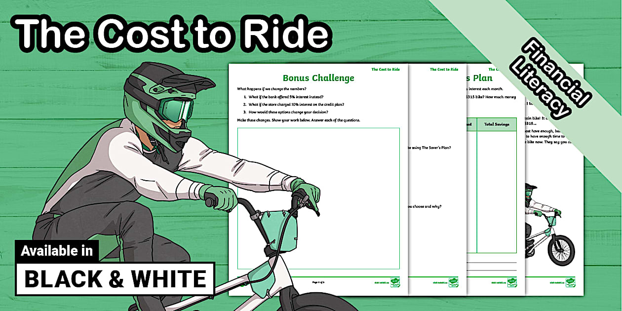 Financial Literacy Activity Sheet