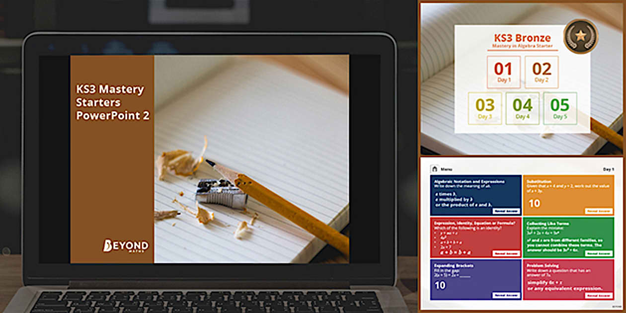 👉 Mastery: Algebra Starters | KS3 Maths | Beyond - Twinkl